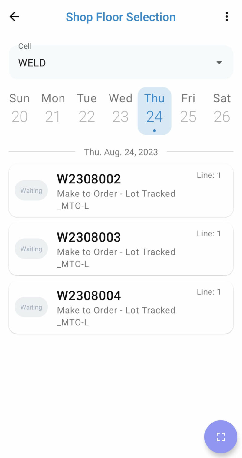 ERP Anywhere - Seradex ERP for Manufacturing- Shop Floor