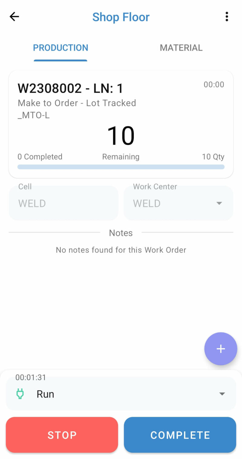ERP Anywhere - Seradex ERP for Manufacturing- Shop Floor